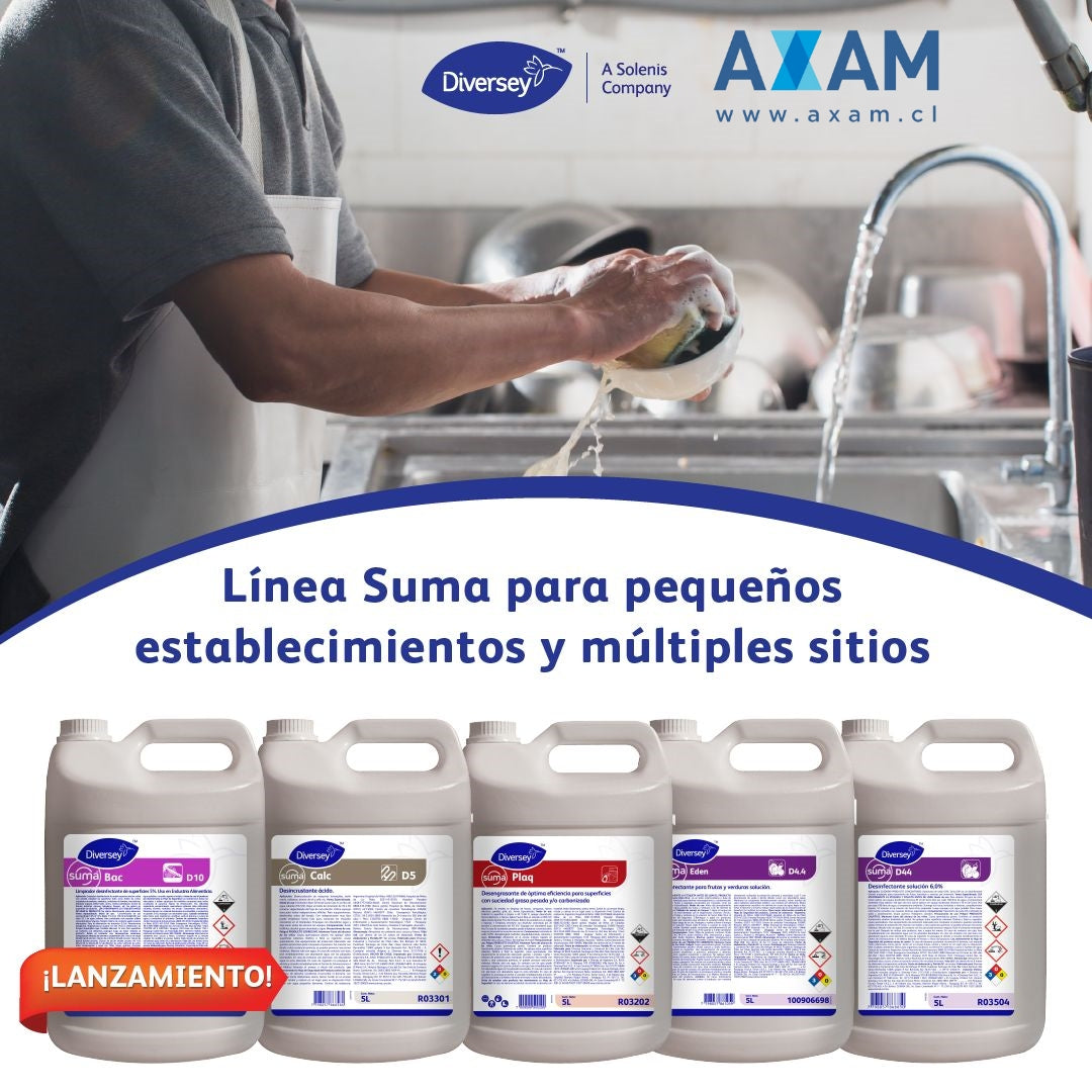 Suma: La solución integral de Diversey y AXAM para la higiene y manten
