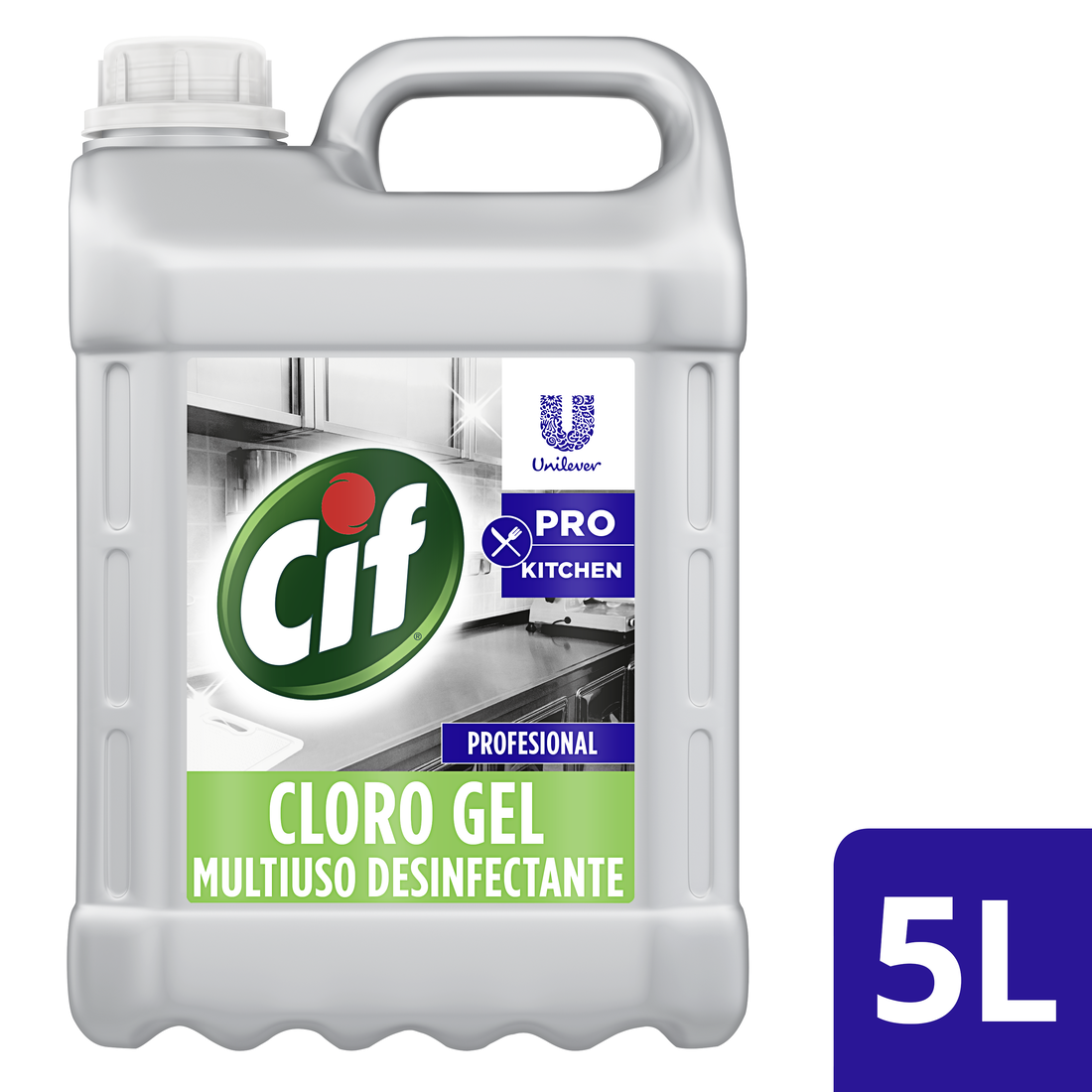 CIF CLOROGEL 5L DESINFECTANTE MULTIUSO AL 3%