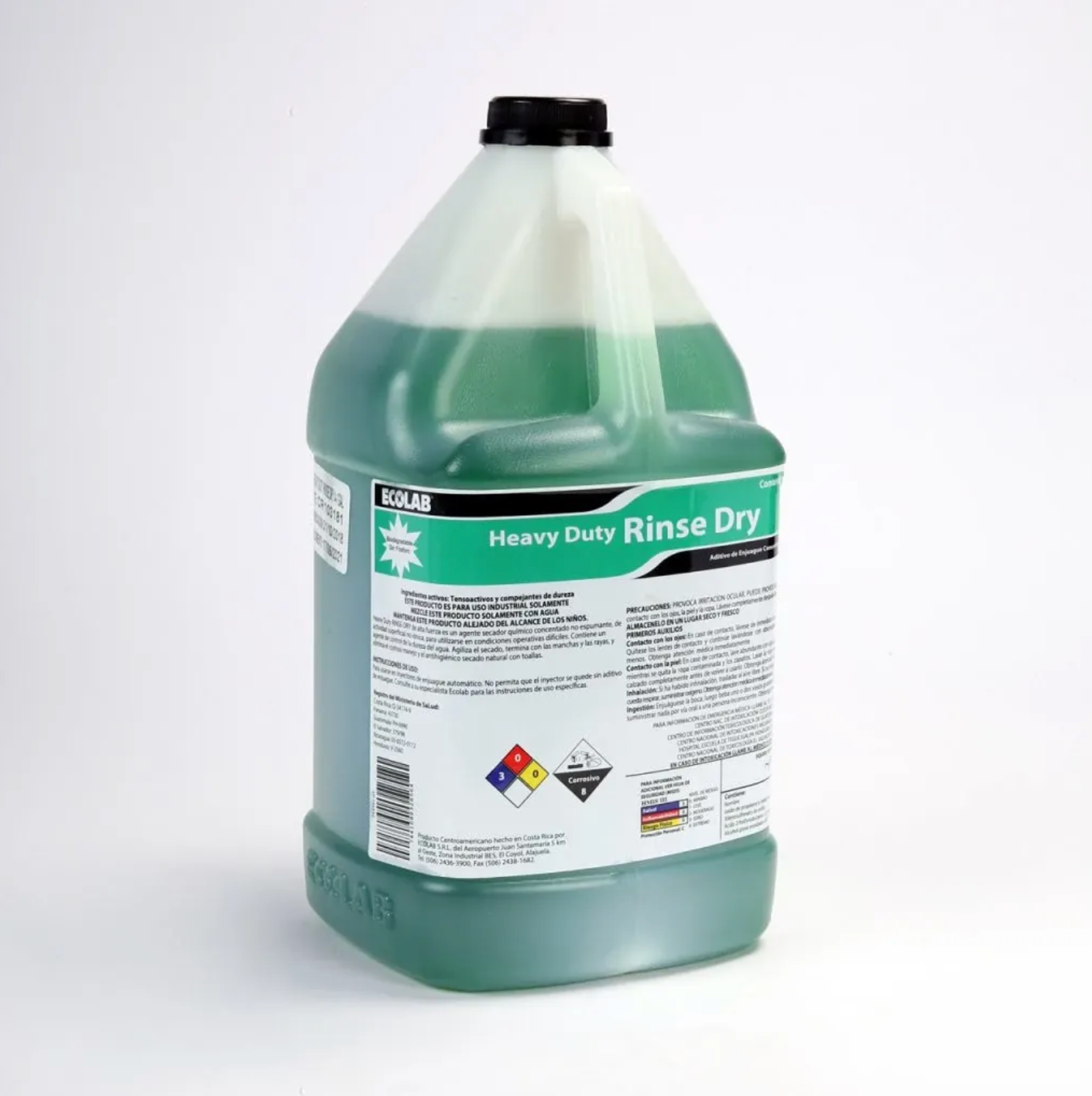 Heavy Duty Rinse Dry® de ECOLAB® – (4x1gal)