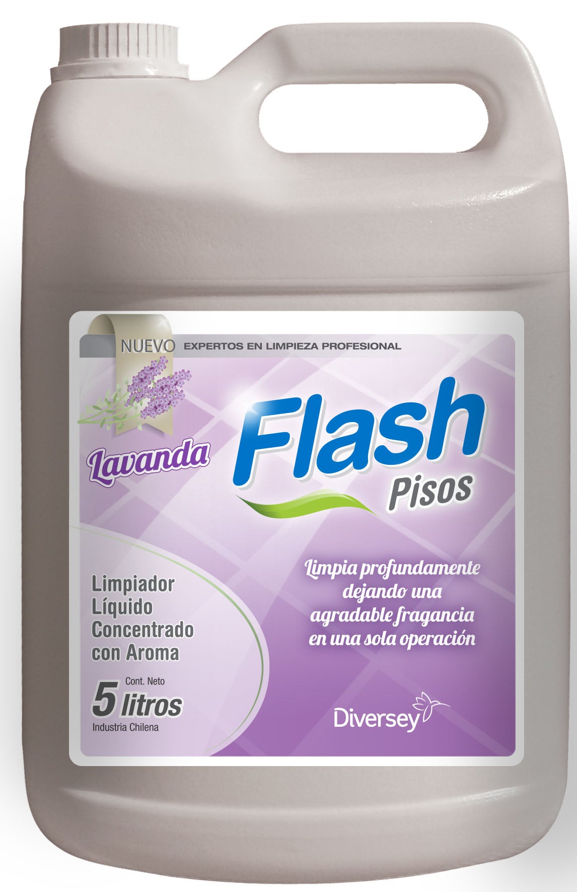 Limpiapiso Flash lavanda 5 litros Diversey